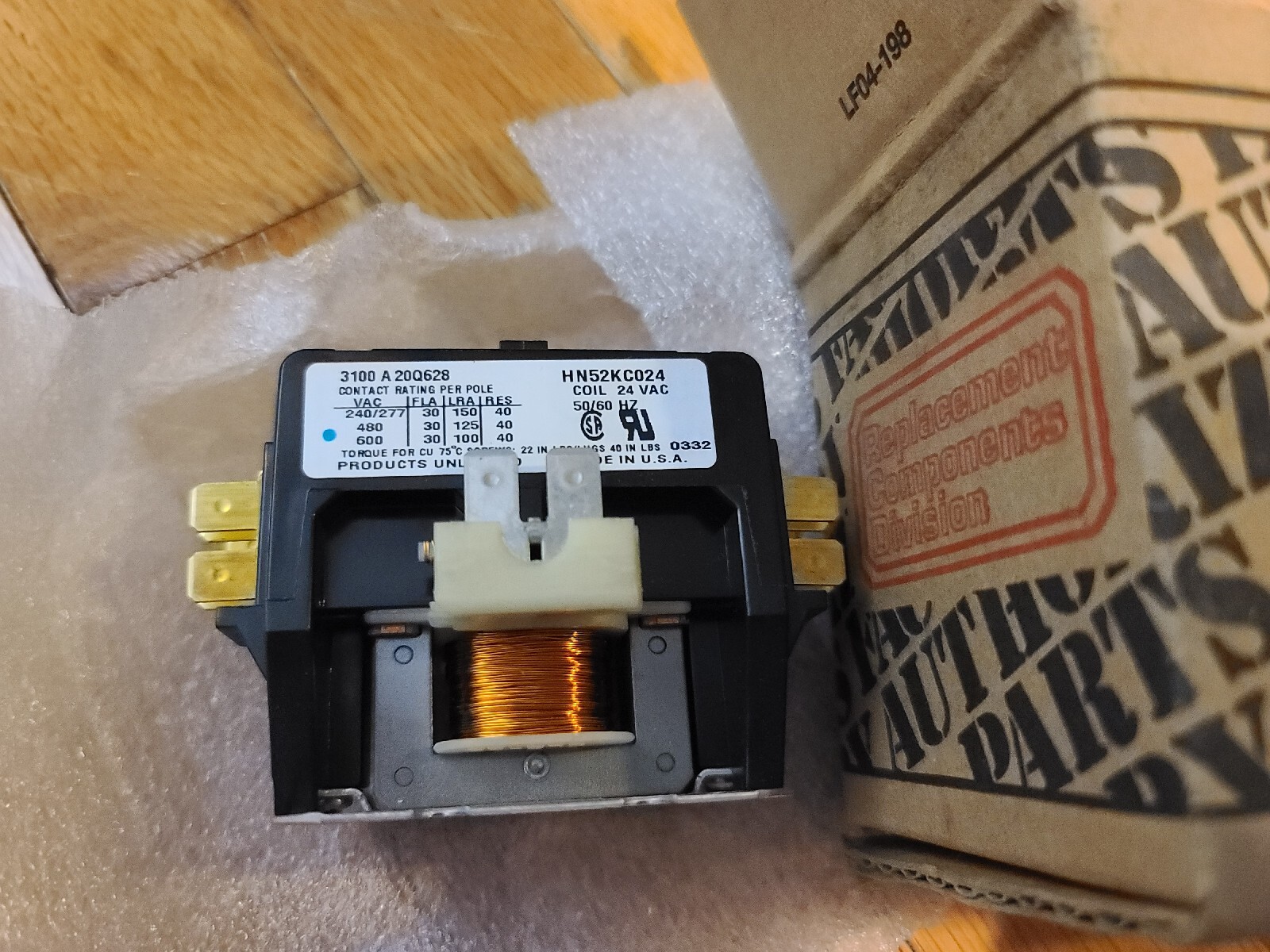 Carrier Corporation Contactor HN52KC024 | eBay