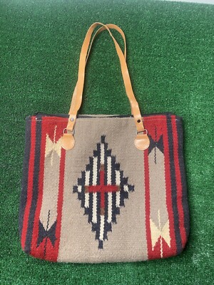 southwestern aztec wool shoulder purse unbranded western | eBay