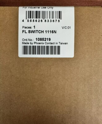 NEW PHOENIX CONTACT Switch FL SWITCH 1116N 1085219 UPS Shipping | eBay