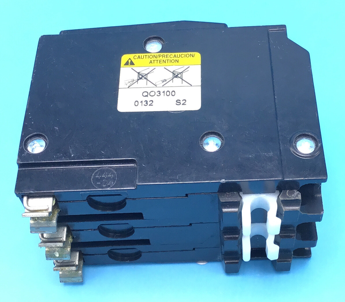 Circuit Breaker Square D QO3100 3 Pole 100 Amp 240V | eBay