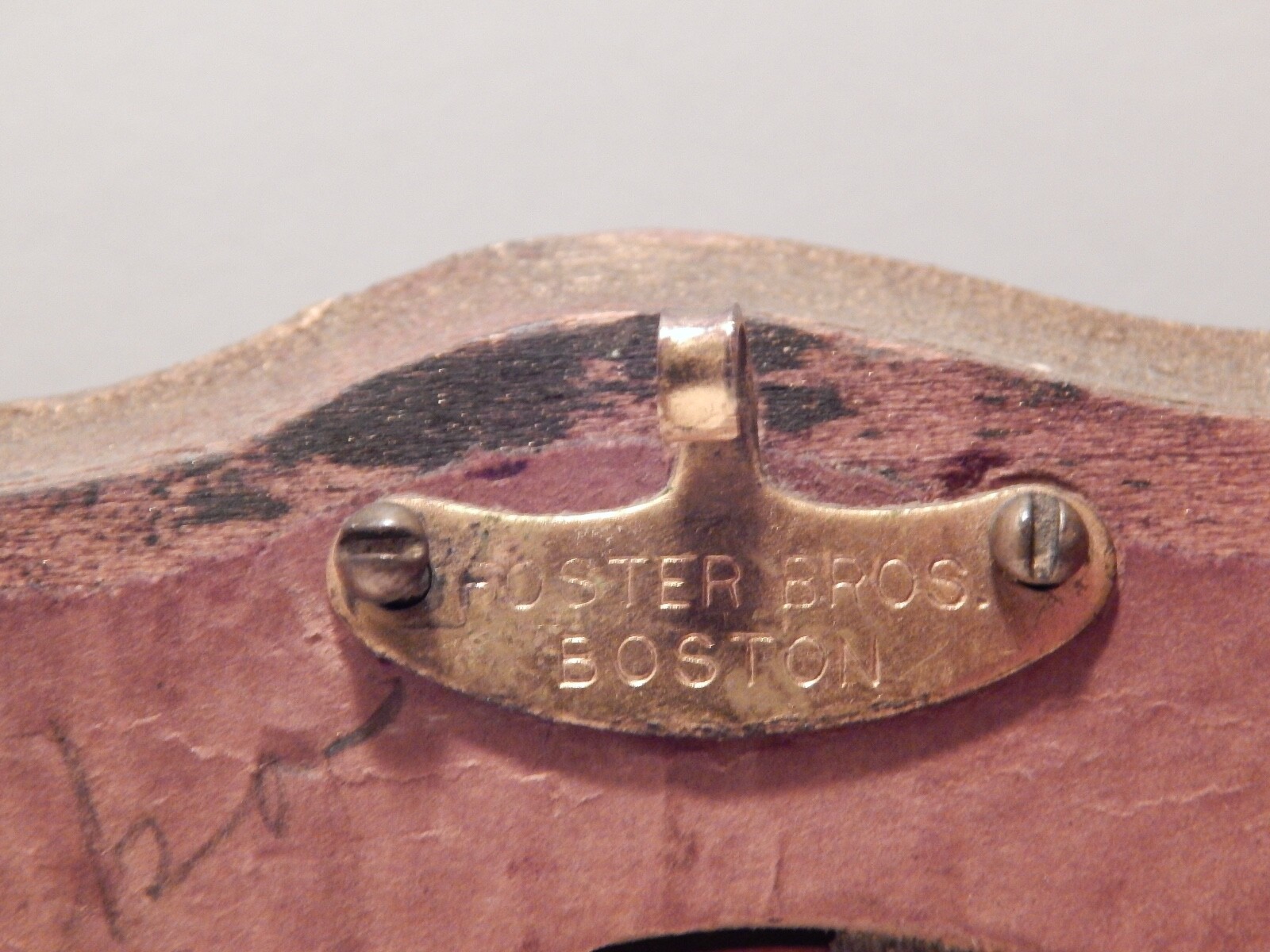 Pair of FOSTER BROS. BOSTON Gilded Wood Picture Frames, Handmade, EXC ...