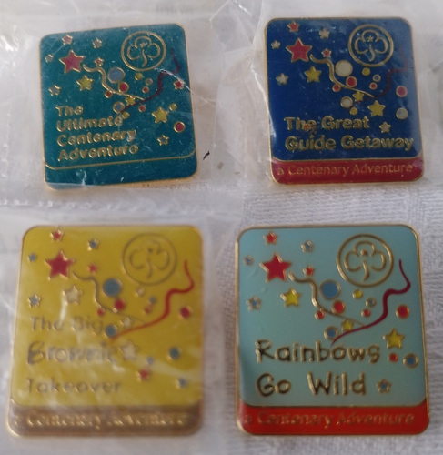 Girl Guiding Ranger, Guide, Brownies & Ranger Centenary Adventure Metal ...