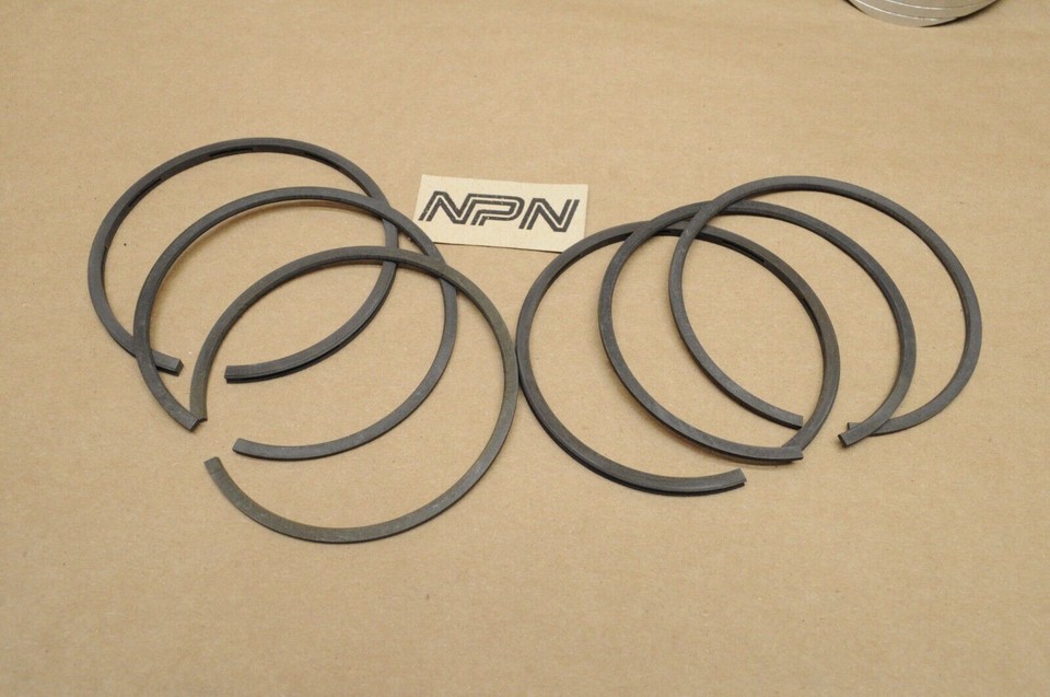 VINTAGE TRIUMPH 750 CC TRI 74mm Conversion Kit Pistons Rings Clips NOS ...
