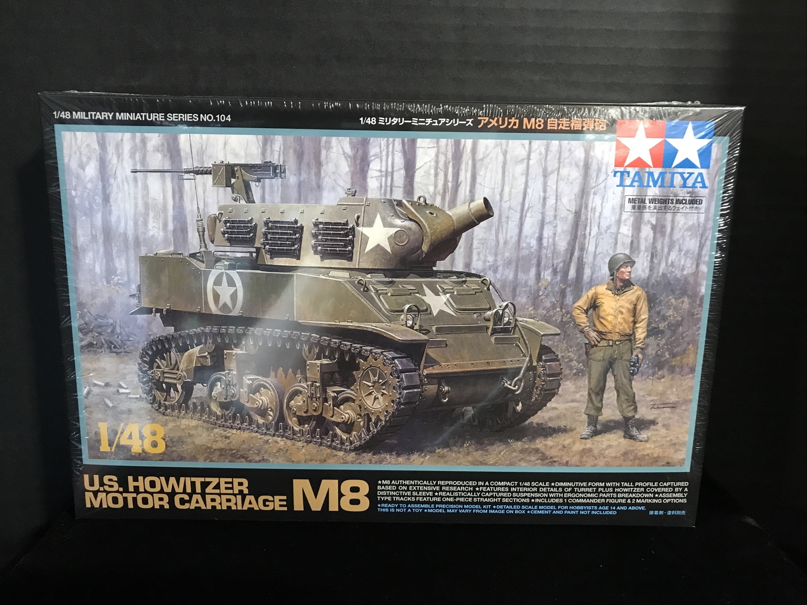 TAMIYA 32604 U.S.HOWITZER MOTOR CARRIAGE MODEL KIT-NIB-1/48 SCALE | eBay