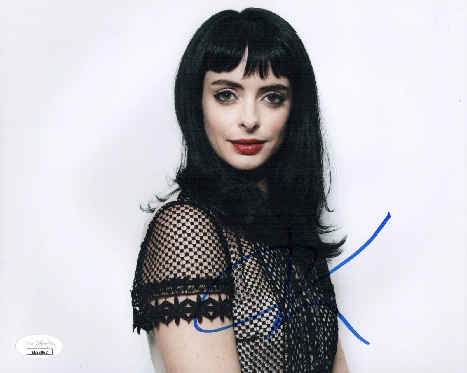 KRYSTEN RITTER Signed MARVEL JESSICA JONES 8x10 Photo Autograph JSA COA ...