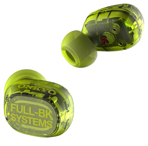ONKYO Wireless Earphones ‎IEFBKY Bluetooth Transparent Rave Yellow ...