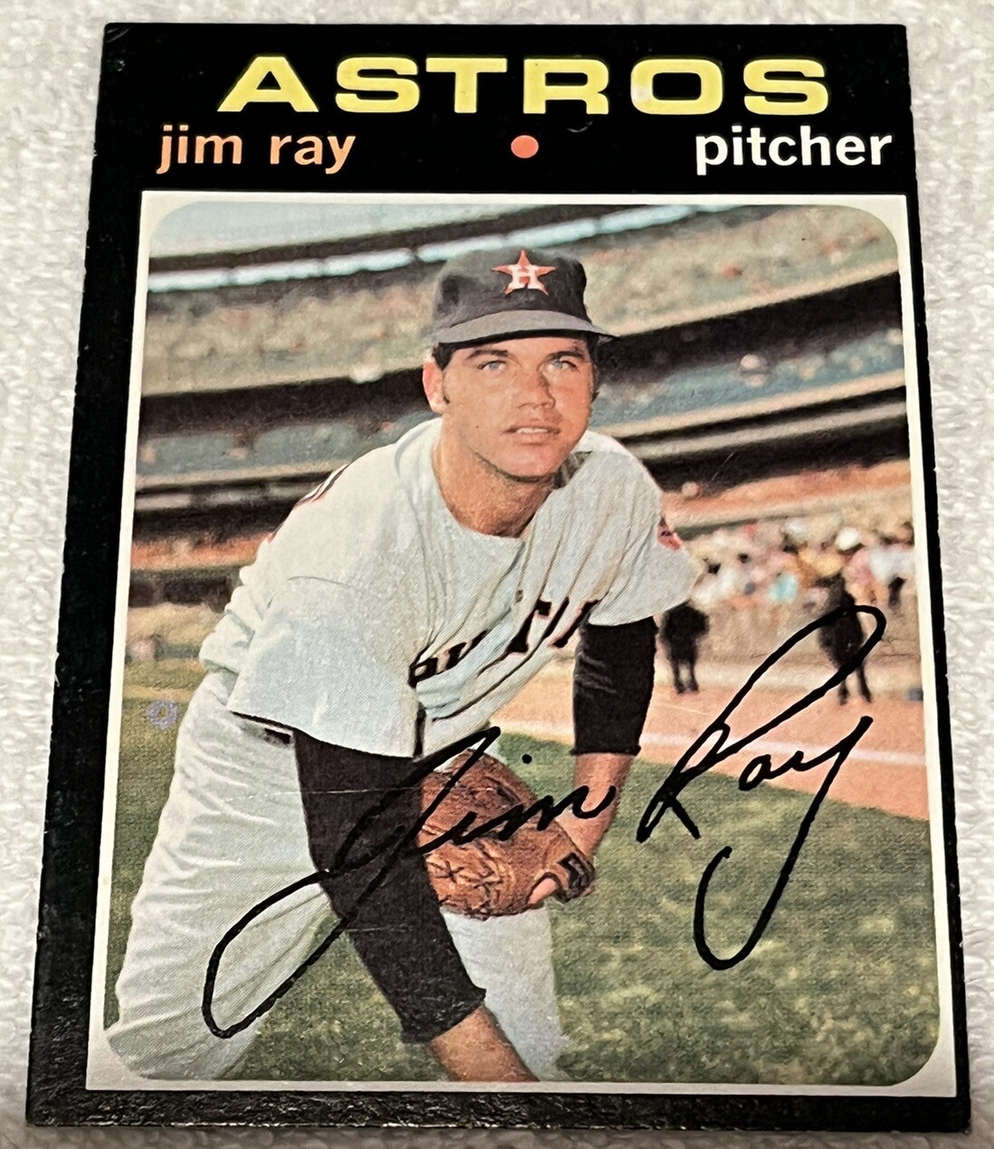 1971 Topps Jim Ray # 242 Houston Astros Pitcher | eBay