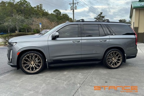 24” STANCE XT1 BRUSHED BRONZE WHEELS RIMS FOR FORD EXPEDITION 24x10 Et ...
