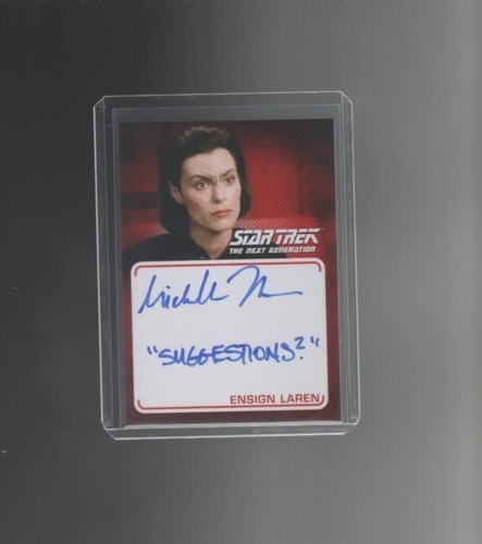 Star Trek TNG Archives & Inscriptions Michelle Forbes autograph | eBay