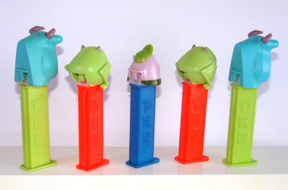 PEZ Disney Monster Inc University Squishy Squibbles Mike Wazowski ...