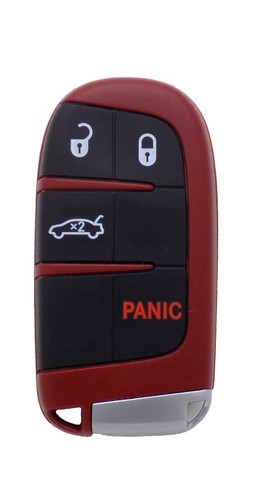 NEW OEM 2015-2018 DODGE CHALLENGER CHARGER SRT BACK RED REMOTE KEY FOB ...