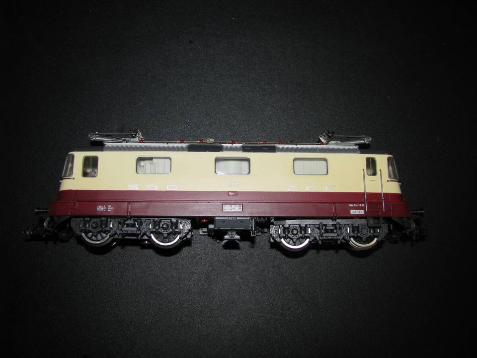 Fleischmann 4341 SBB Re4/4 TEE HO Gauge Swiss Train Model Used | eBay