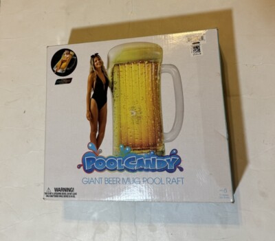Poolcandy Giant Beer Mug Pool Raft Model#PC1540BM New | eBay