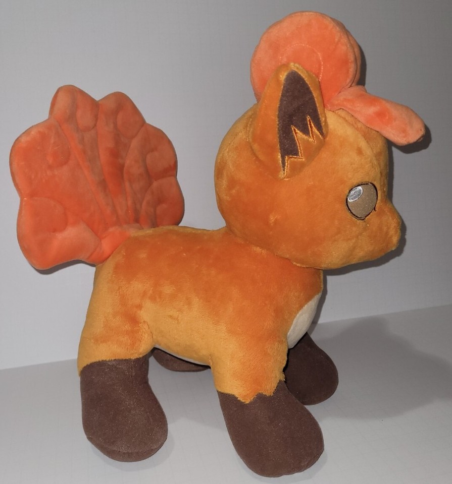 2017 Build a Bear Exclusive Pokémon Vulpix Plush No Sound Fox Orange | eBay