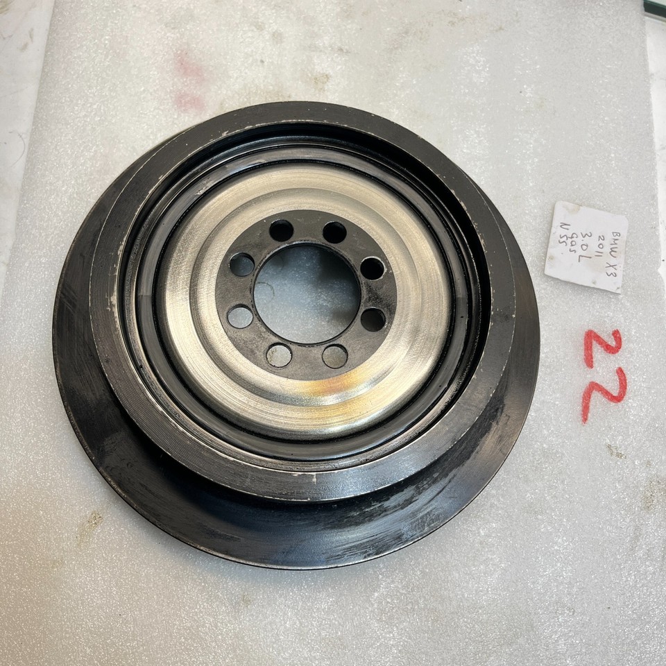 2011-2017 BMW X3 3.0L AWD F25 HARMONIC BALANCER CRANKSHAFT CRANK PULLEY ...