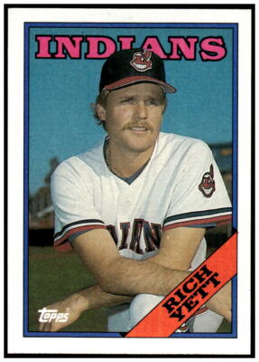 1988 Topps #531 Rich Yett NM | eBay