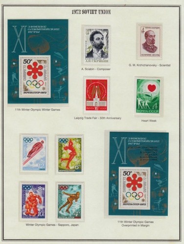 Russia USSR ☭ 1972 MNH CV 57.00 10 pic . LS1012 | eBay