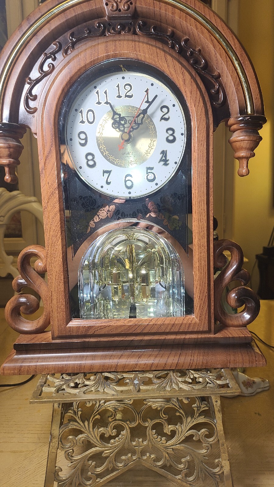 Eleco Quartz Clock Melody Chimes On The Hour | eBay