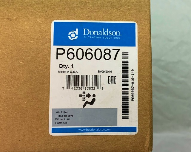 Donaldson Air Filter P606087 same as CAT 7T-7358 PA3803 AF25657 LAF7358 ...