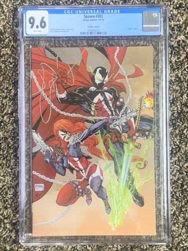 Spawn #302 Image 2019 Virgin Variant E CGC 9.6 | eBay