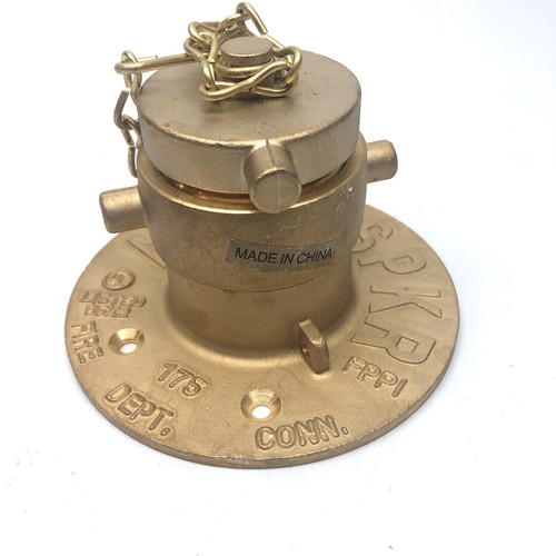 AUTO-SPKR FPPI FIRE END CAP PLATE CROKER BRASS | eBay