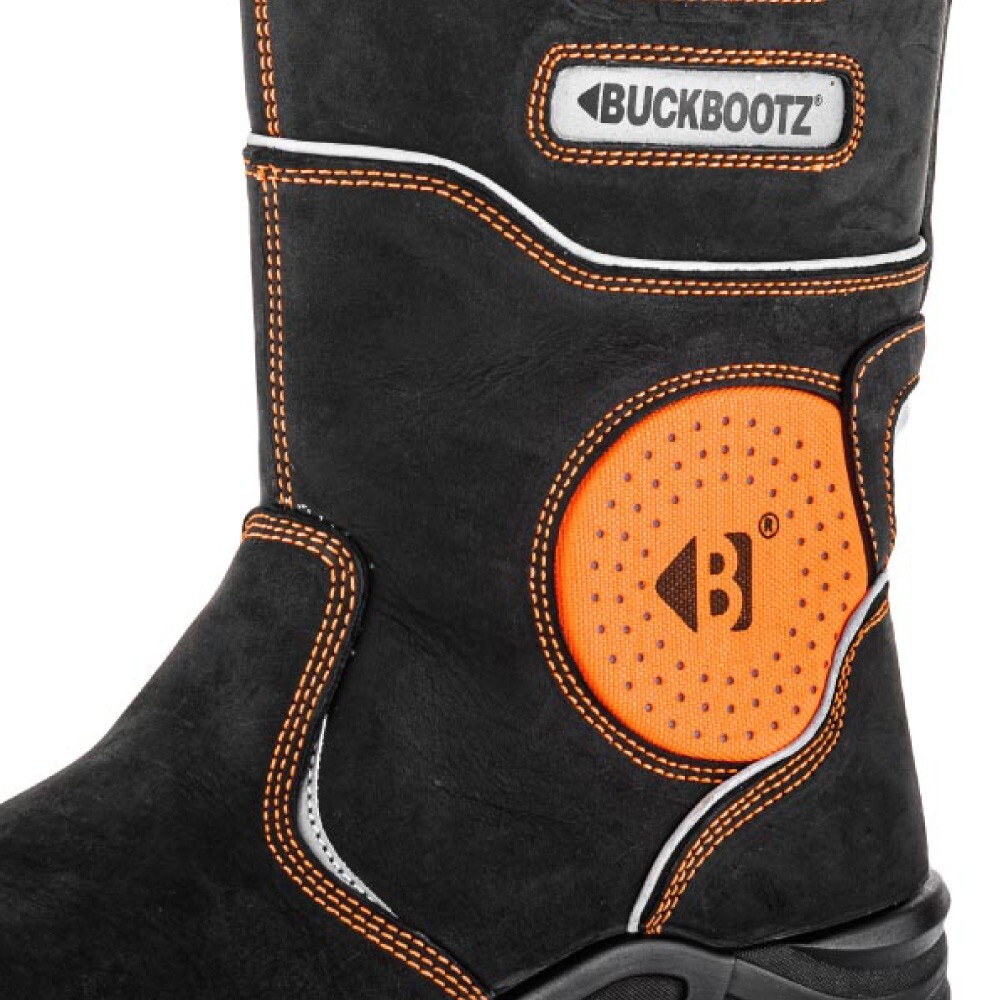 Buckler Buckbootz BVIZ5 Buckz Viz Safety Rigger Boots Waterproof Metal ...