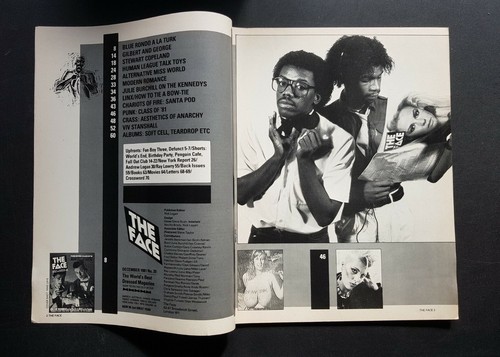 The Face Magazine Number 20 December 1981 Blue Rondo Cover | eBay