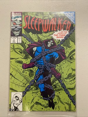 Sleepwalker #7 Dec 1991, Marvel Comics Bagged | eBay
