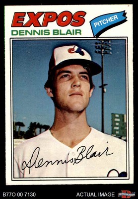 1977 O-Pee-Chee #189 Dennis Blair Expos UNIQUE 1.5 - FAIR | eBay