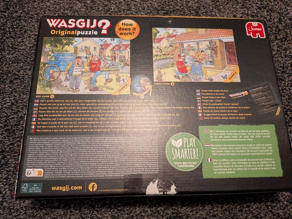 Wasjig - Original Puzzle 43 - Aquarium Antics! - 1000 piece jigsaw ...