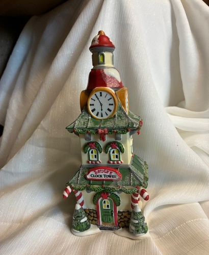 North Pole "Santa's Clock Tower" Department 56, 35th Anniversary issue ...
