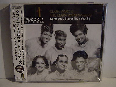 CLARA WARD & THE CLARA WARD SINGERS/SOMEBODY BIGGER THAN YOU & I JAPAN ...