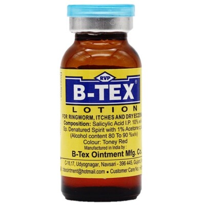 2x B-Tex Lotion For Ringworms, Itches, Cold Cracks & Eczema 15ml / Free ...