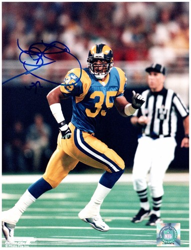 St. Louis Rams KEITH LYLE Signed Autographed 8x10 "Greatest Show on ...