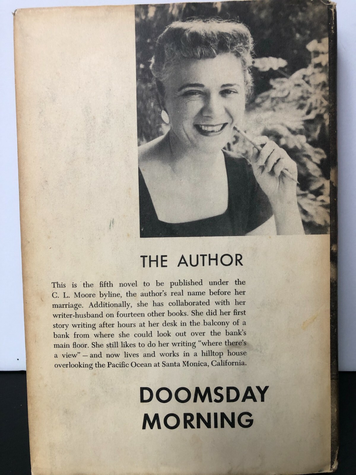 1957 Doomsday Morning HC Book by C.L.Moore - First Edition + DJ | eBay