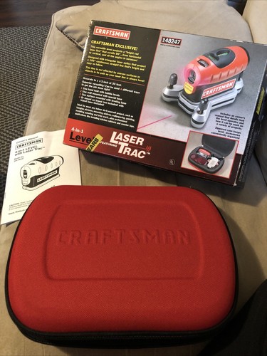 Craftsman 48247 4-in-1 Level Featuring Laser Trac | eBay