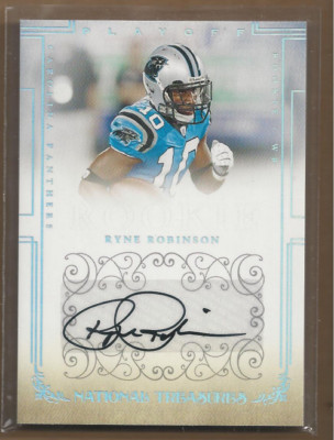 2007 Playoff National Treasures #153 Ryne Robinson Auto /299 RC - NM-MT ...