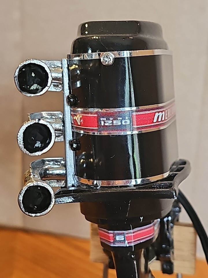 K&O CUSTOM 1969 Mercury 1250 Stacker 125HP Electric Outboard Motor ...