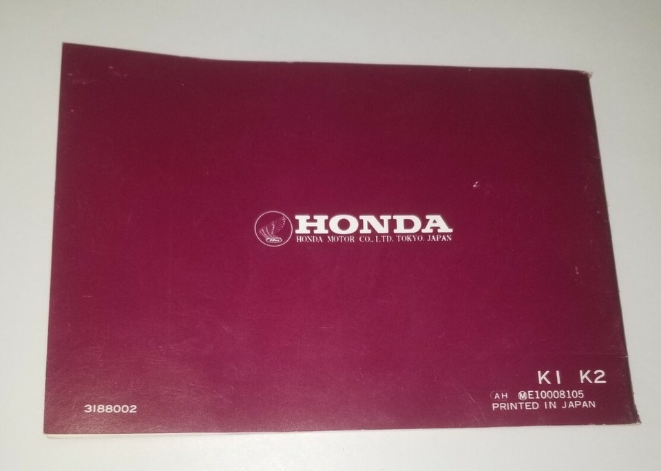 Honda Generator Owner's Manual 3188002; E3500 | eBay