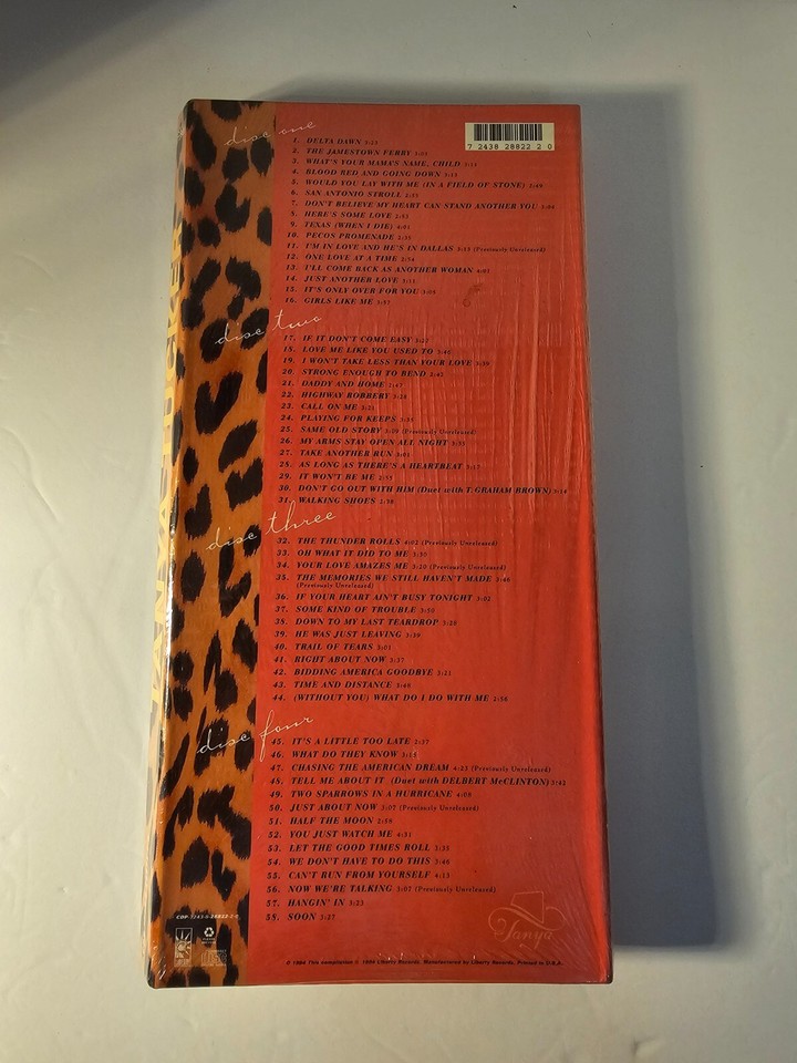 TAYA TUCKER "THE BOX SET:TANYA" (2000) 4 CD BOX SET (Open Mint) | eBay