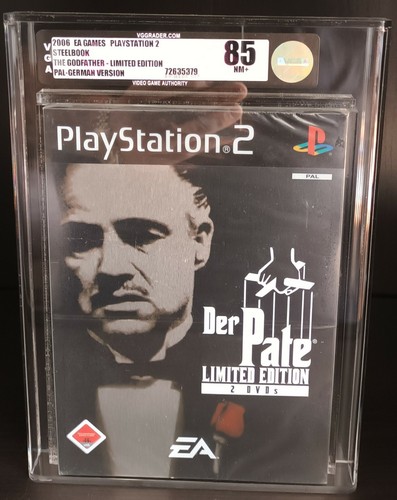 Der Pate Limited Edition 85 VGA Sealed PlayStation 2 PS2 Steelbook New ...