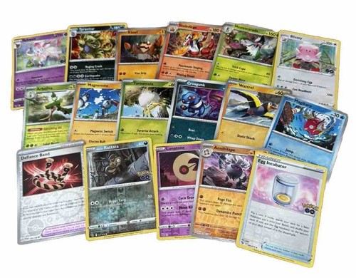 Pokémon 82 TCG Cards In A Tin - 6 Holos, 11 Reverse Holos, 65 Common | eBay