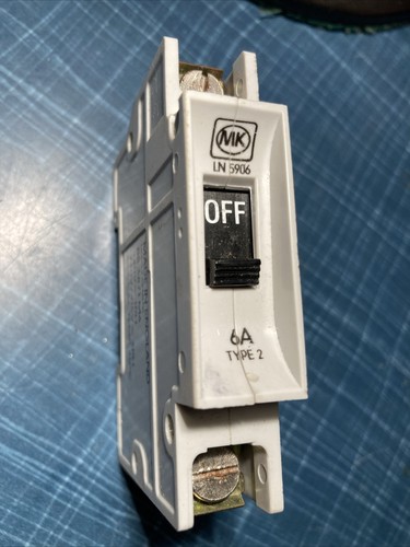 MK LN Range 6 MCB LN5906 Type 2 BS3871 M6 Rated | eBay UK
