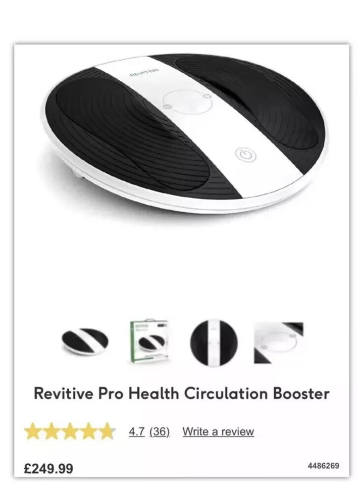 REVITIVE Pro Health Circulation Booster, model 5572aq 5060217496015 ...