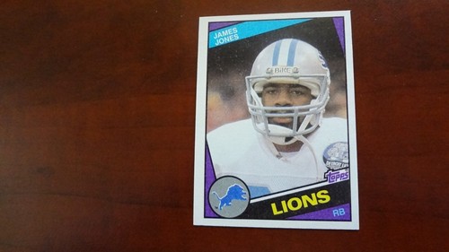 1984 TOPPS # 256 JAMES JONES FOOTBALL CARD | eBay