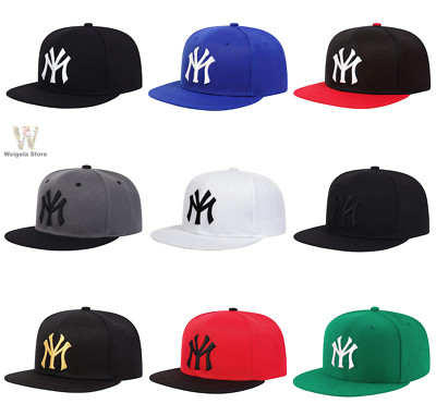 Flat Brim Snapback My Hat New York NY Baseball Cap Casual Caps Yankees ...