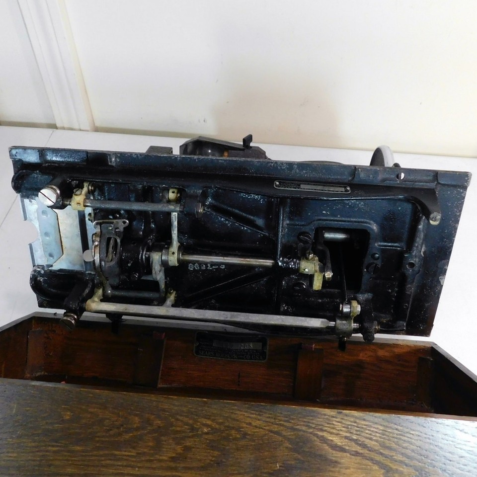 Vintage Kenmore Rotary Sewing Machine Model 117 812 Tested Serviced ...