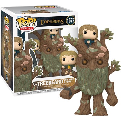 Funko The Lord of The Rings Treebeard Merry & Pippin Pop Figure 1579 ...