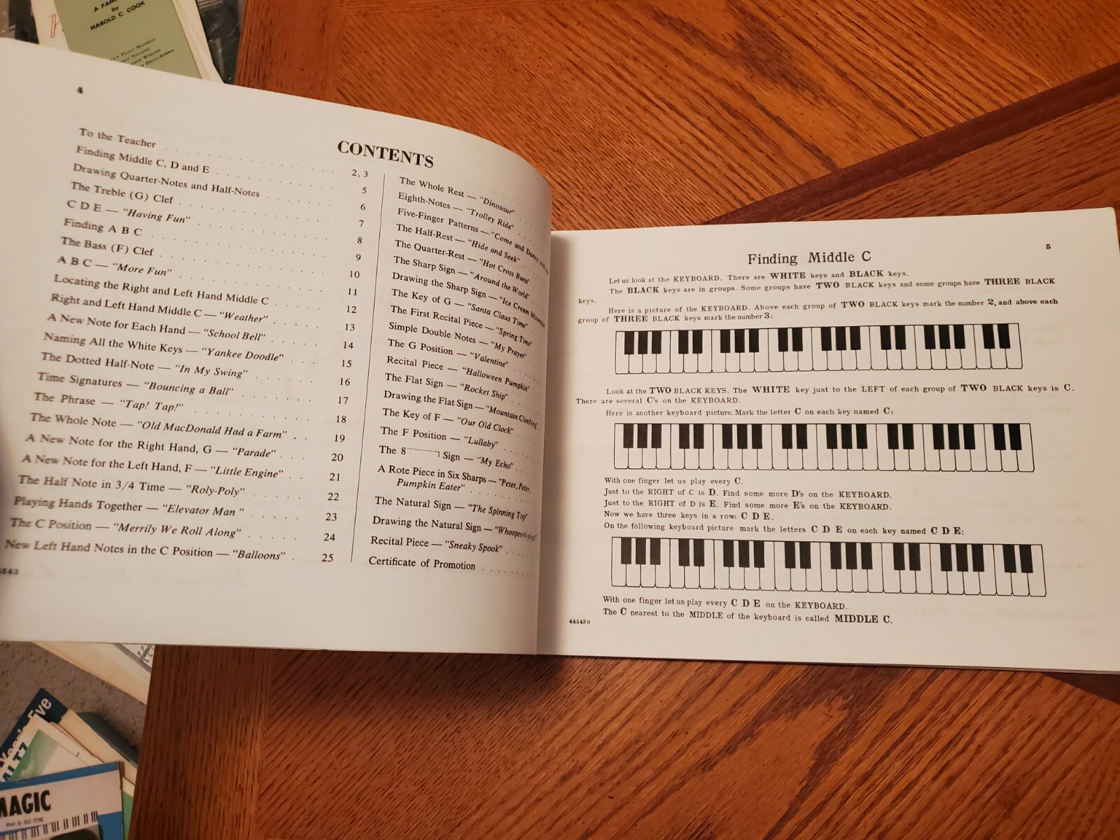 TEACH ME TO PLAY (REVISED ED): HOWARD KASSCHAU PIANO COURSE, 1969 ...