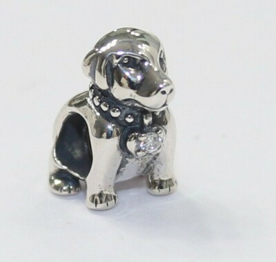 Authentic Pandora Charm Sterling Silver Labrador Bead 791379CZ | eBay